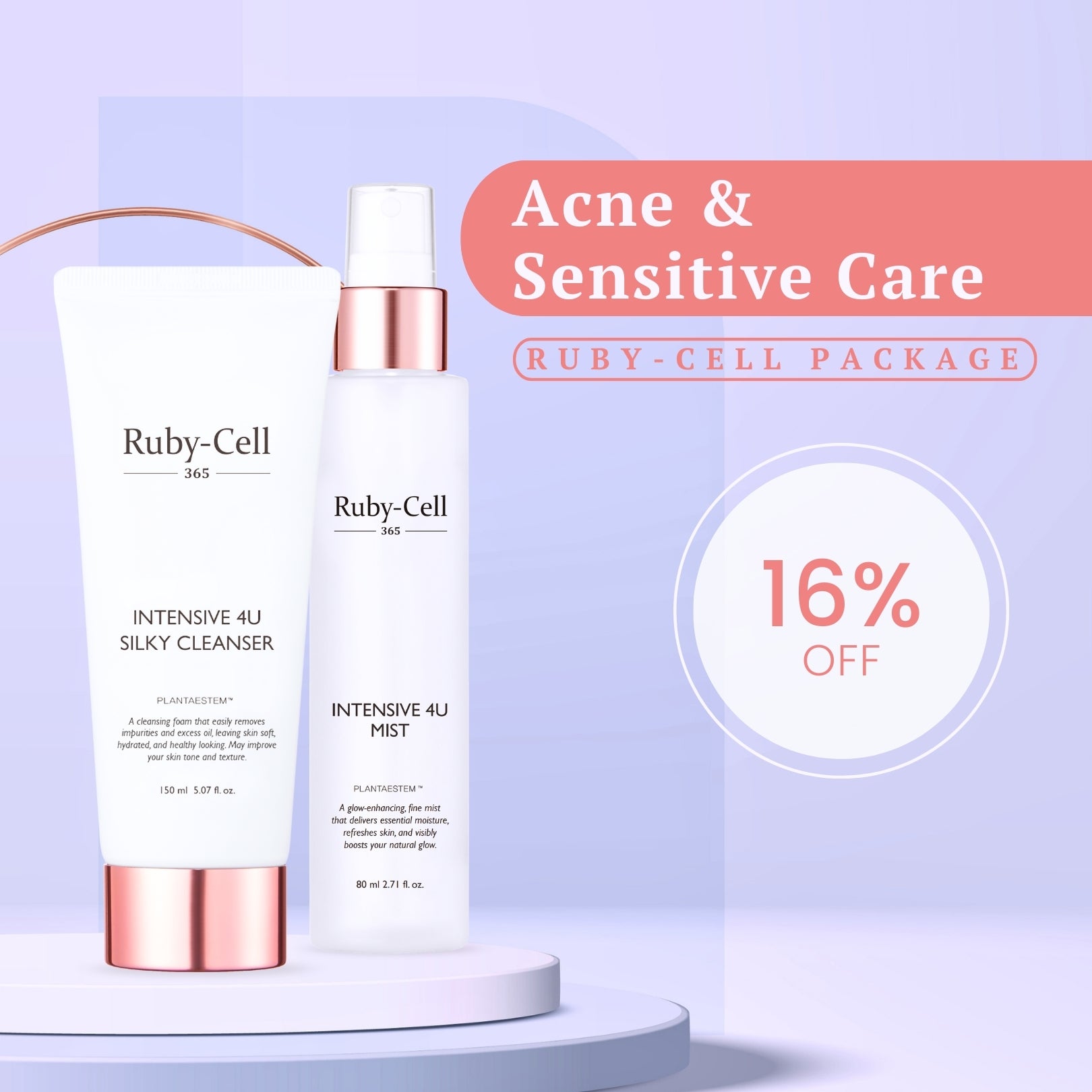 Ruby-Cell Package | Acne & Sensitive Care – Ruby-Cell Malaysia